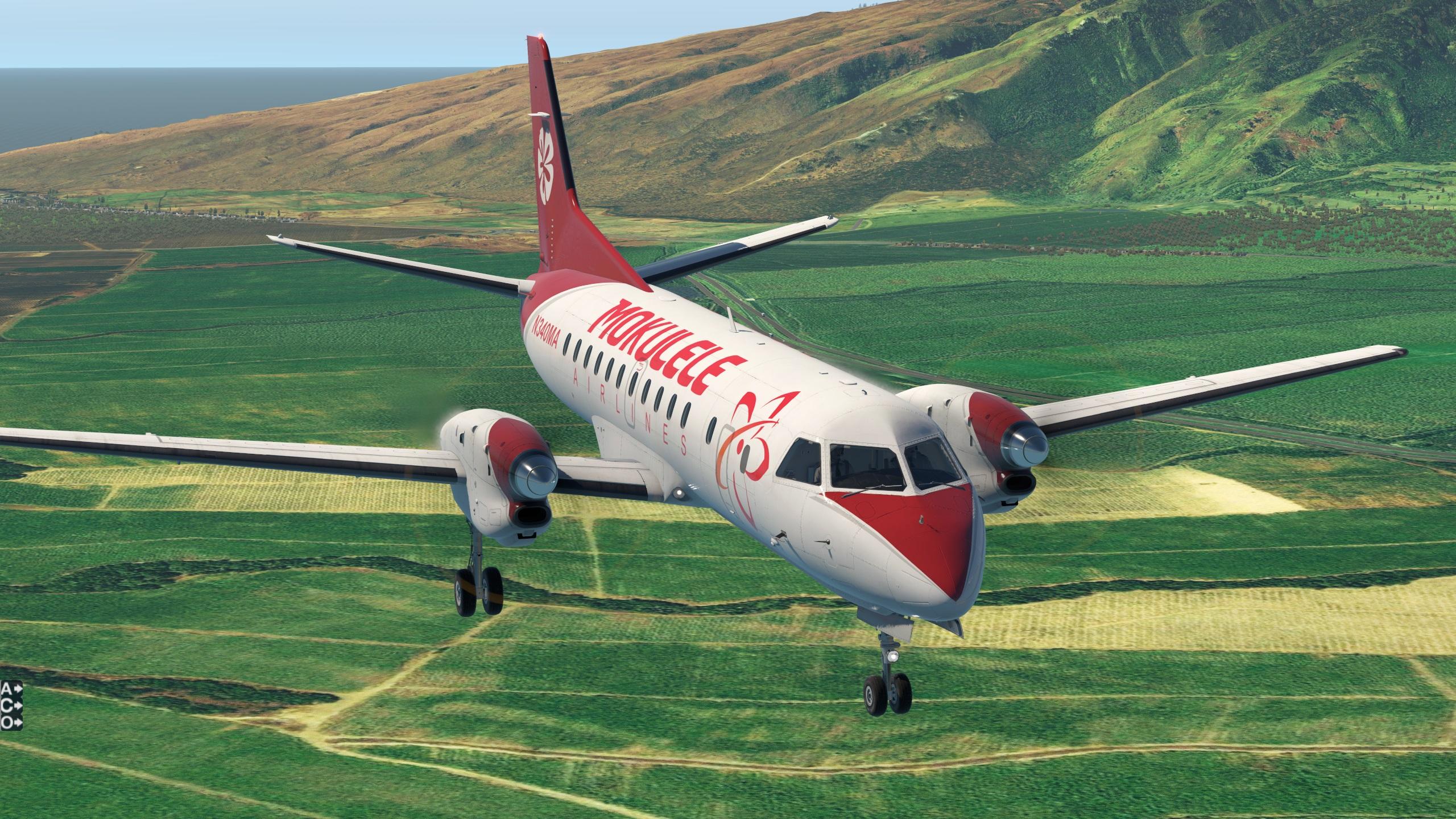Carenado Saab 340 Mokulele Airlines, N340MA (fictional) - Carenado ...