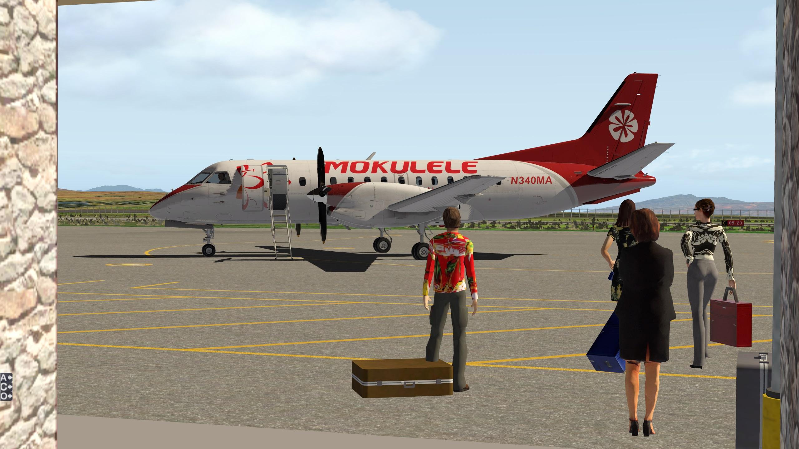 Carenado Saab 340 Mokulele Airlines, N340MA (fictional) - Carenado ...
