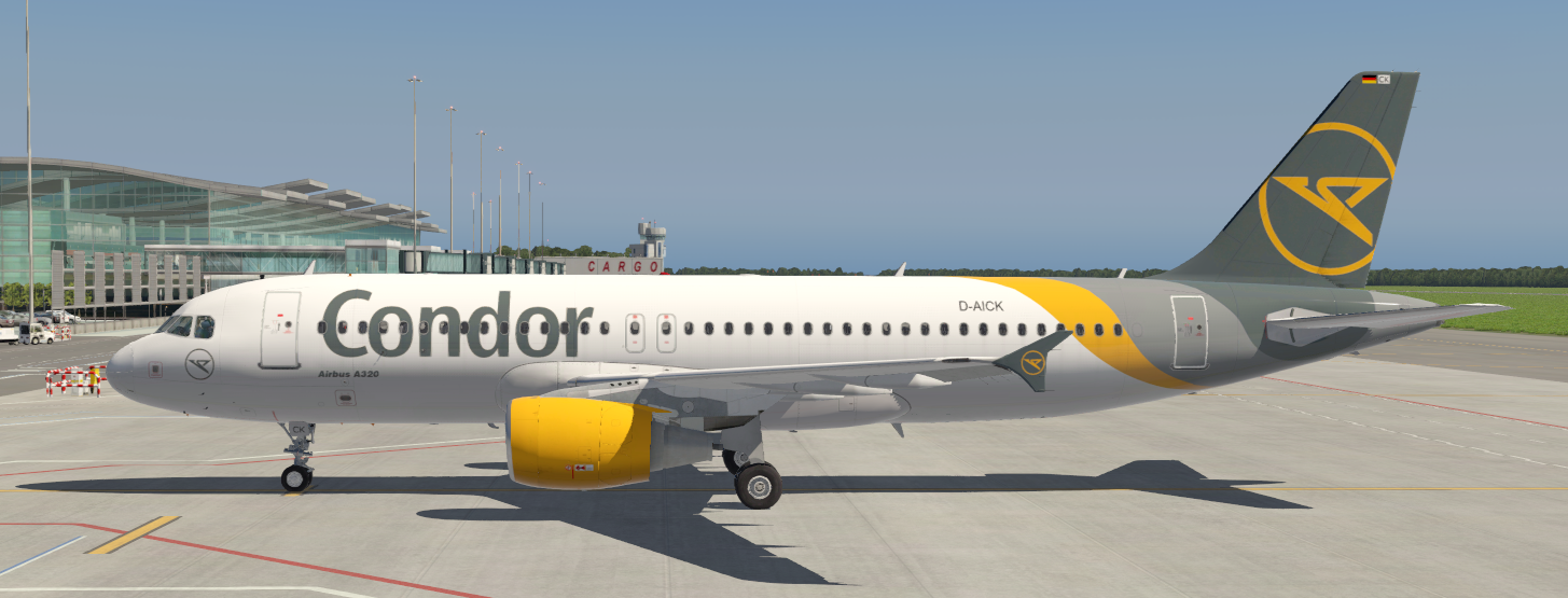 FFA320 Condor New Livery (D-AICK) - Aircraft Skins - Liveries - X-Plane ...