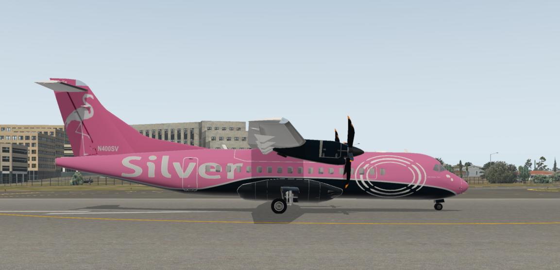ATR 42 Silver Airline - Aircraft Skins - Liveries - X-Plane.Org Forum