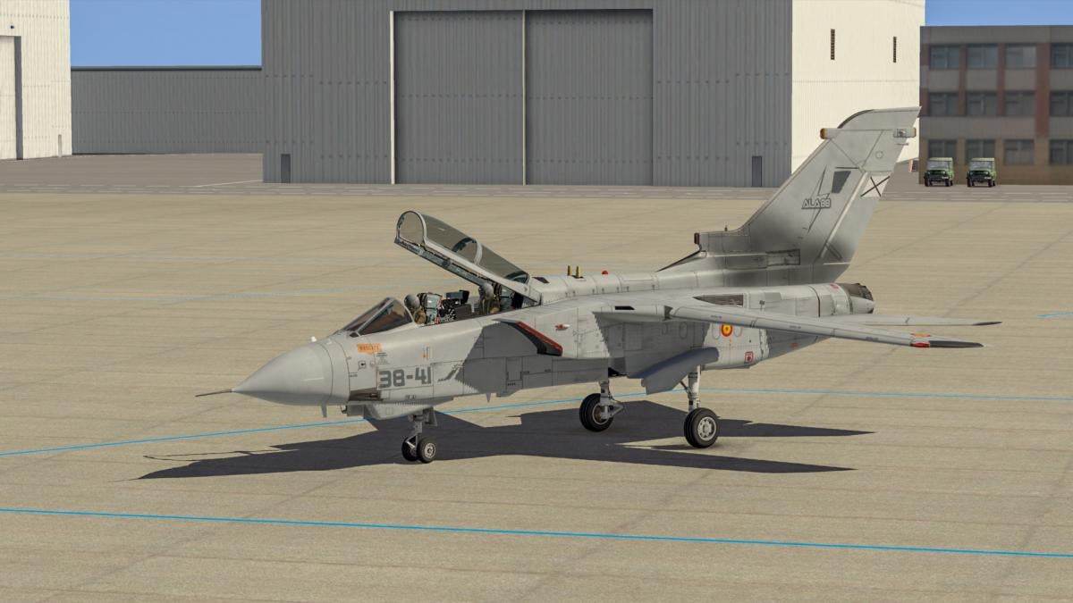 Spanish Tornado + Spain moving map - Aircraft Skins - Liveries - X ...