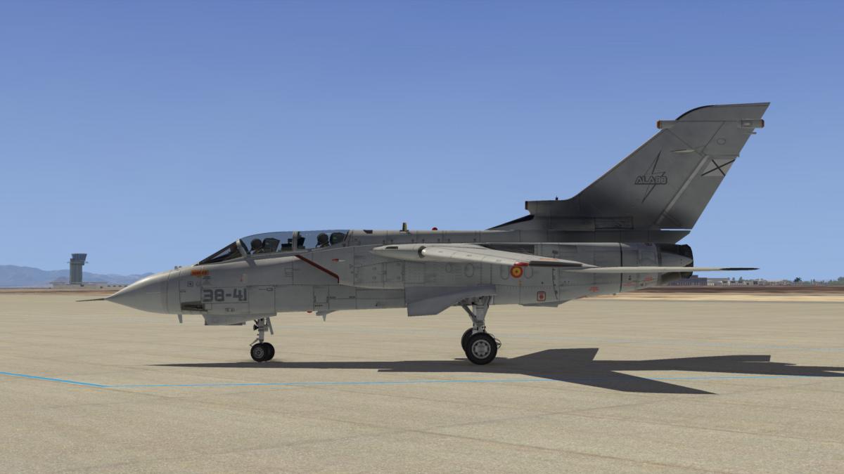 Spanish Tornado + Spain moving map - Aircraft Skins - Liveries - X ...