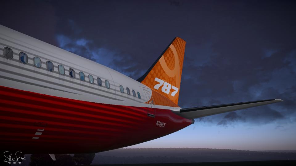 Boeing House Livery for MK789 (RED) - (Legacy) 787-9 1.4.0+ Liveries ...