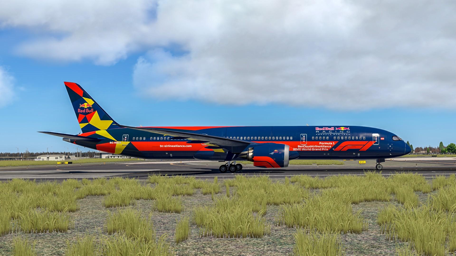 Magknight 787 1.4.0+/1.5.0+ Red Bull racing livery - (Legacy) 787-9 1.4 ...