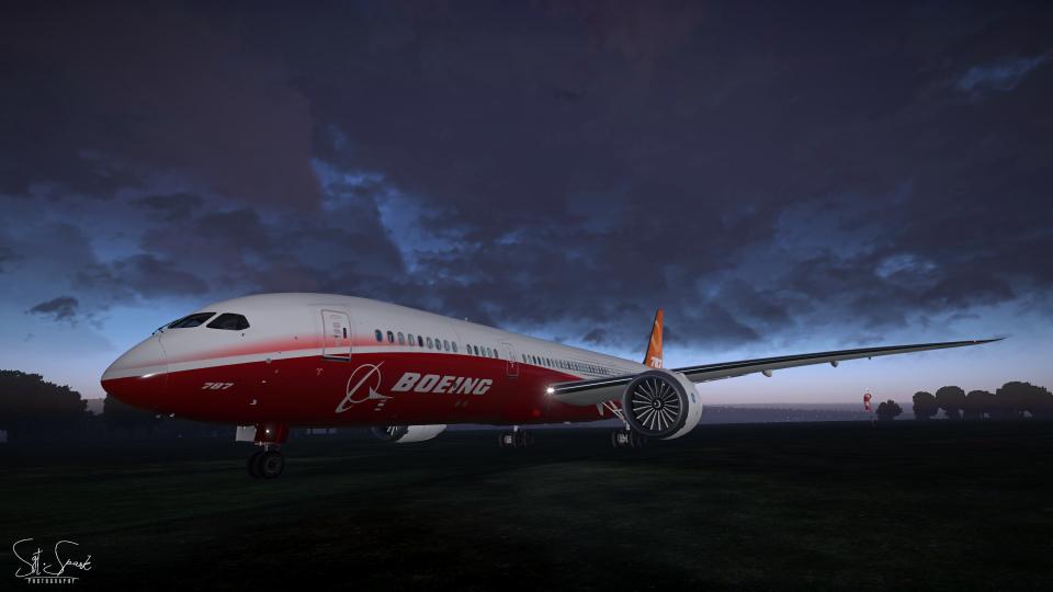 Boeing House Livery for MK789 (RED) - (Legacy) 787-9 1.4.0+ Liveries ...