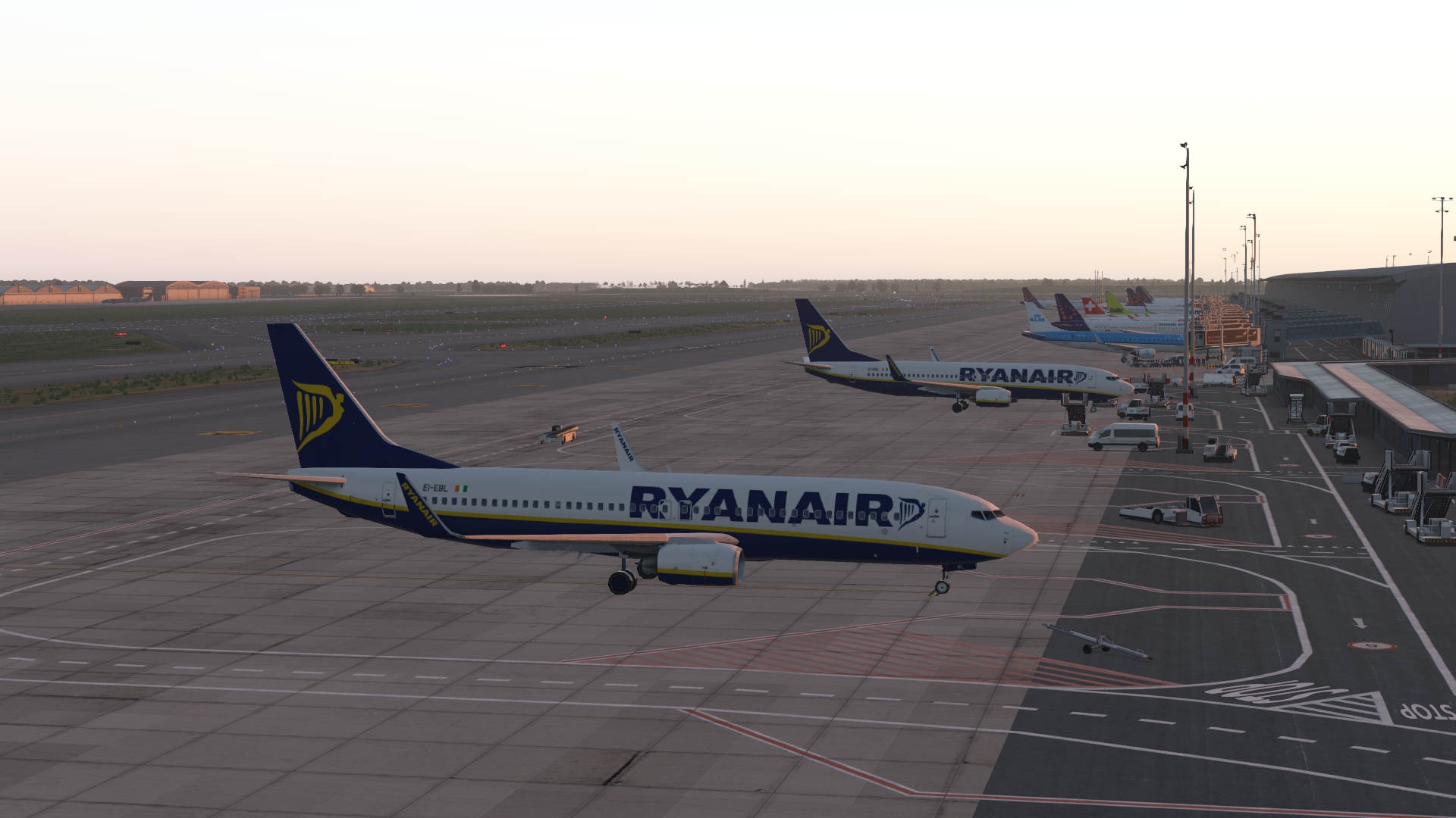 WT3 Ground Routes EBBR - Brussels Airport by JustSim - World Traffic ...