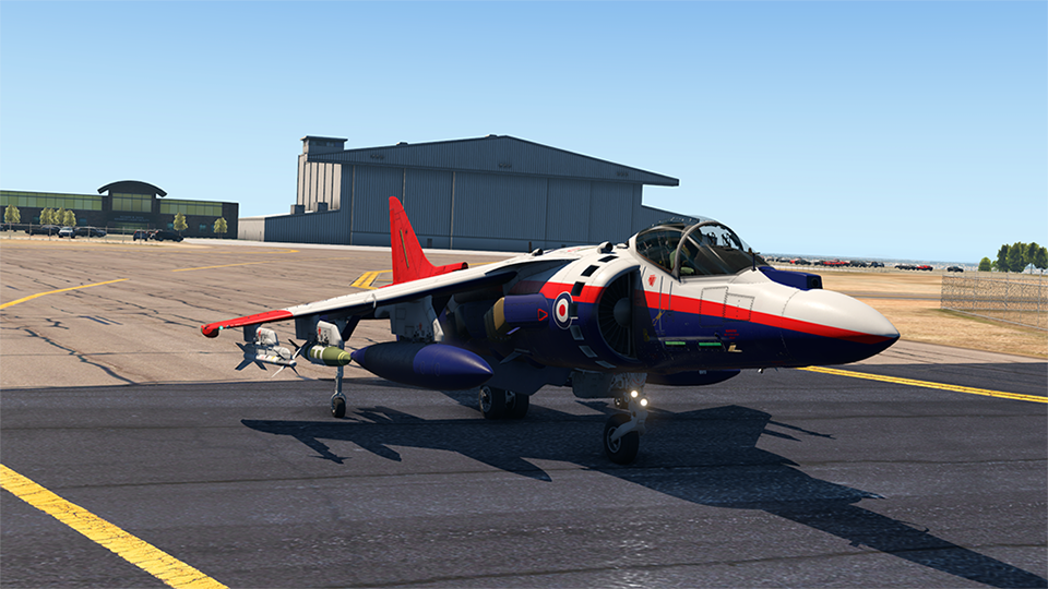 X-Trident Harrier Raspberry Ripple Scheme - Aircraft Skins - Liveries ...