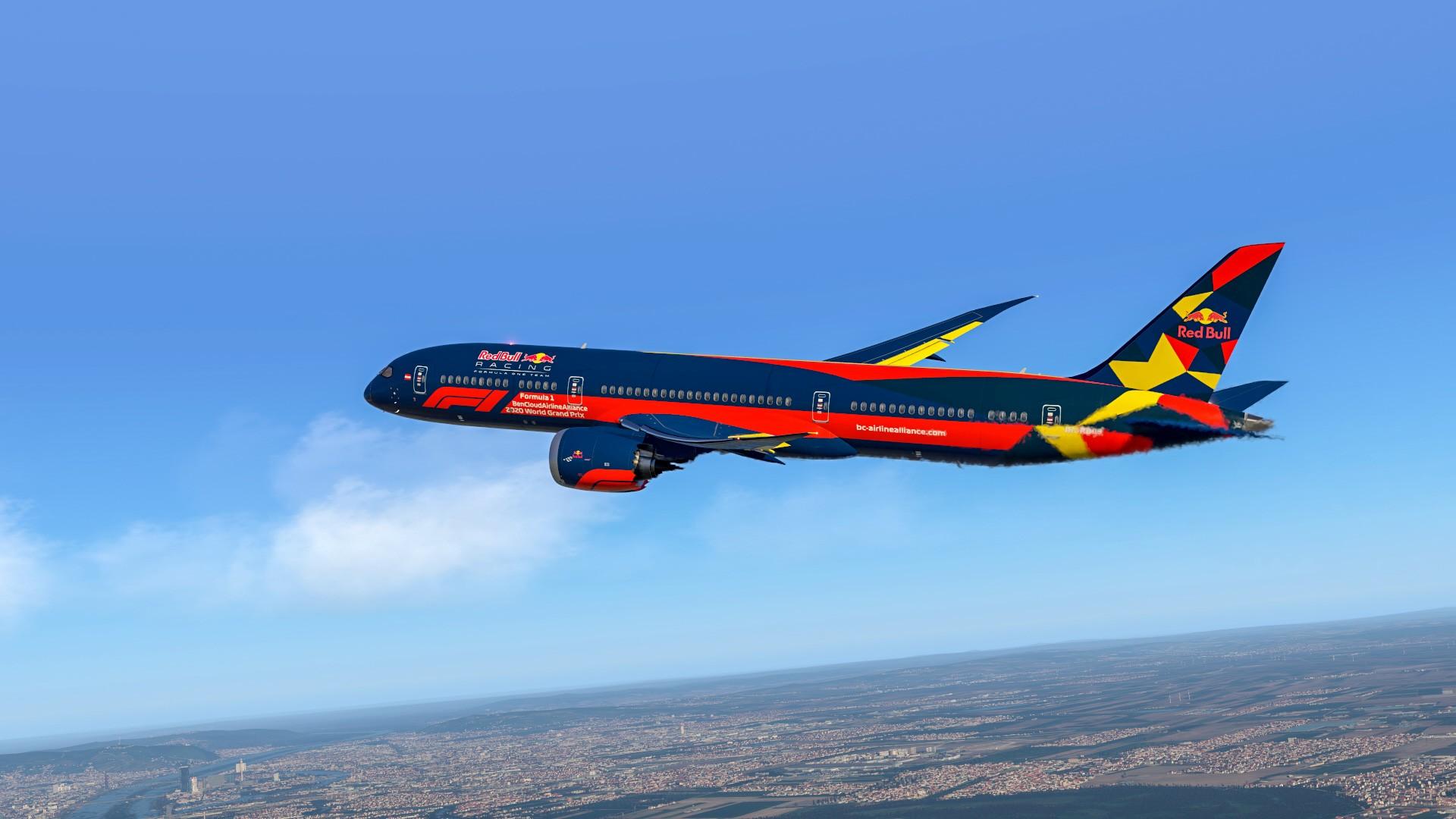 Magknight 787 1.4.0+/1.5.0+ Red Bull racing livery - (Legacy) 787-9 1.4 ...