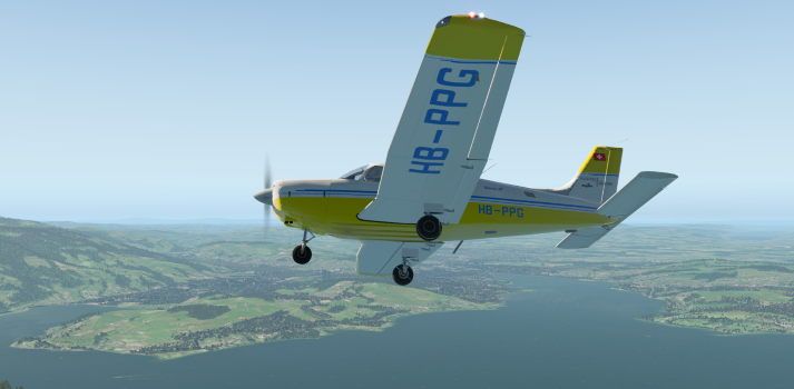 Piper Warrior - HB-PPG - Flugschule Grenchen - Aircraft Skins ...