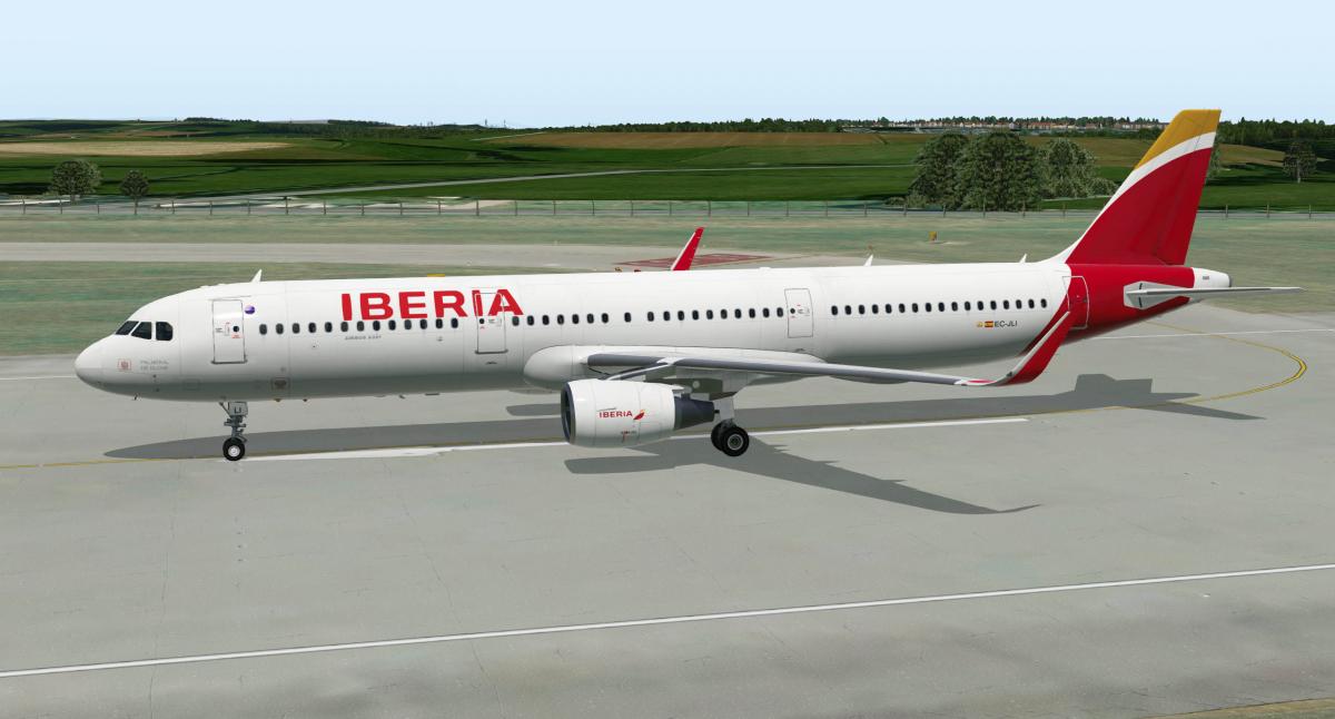 ToLiss A321 Iberia Express IBS Livery - Aircraft Skins - Liveries - X ...