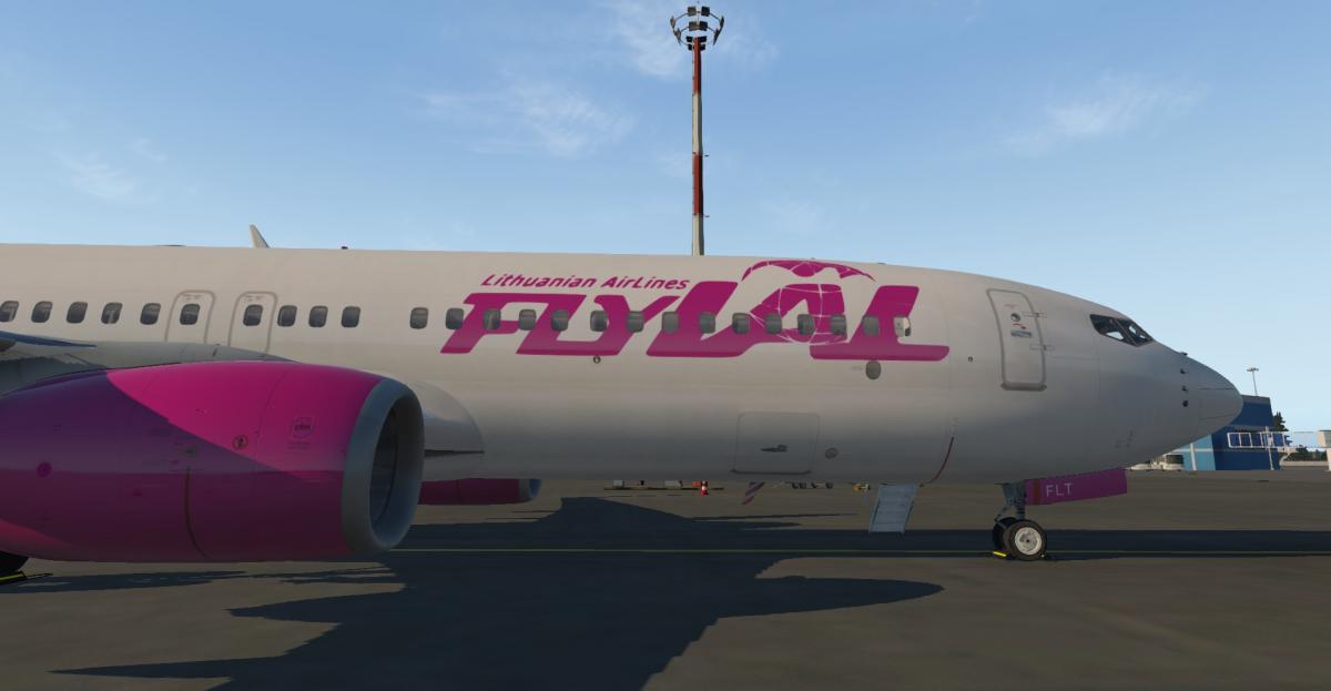 FlyLAL / Lithuanian Airlines - Aircraft Skins - Liveries - X-Plane.Org ...