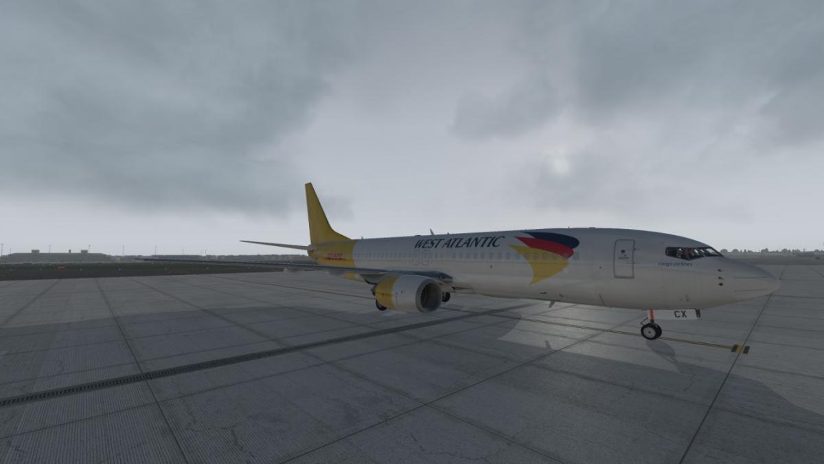 ZIBO 738 West Atlantic DHL(G-JMCX) - Aircraft Skins - Liveries - X ...