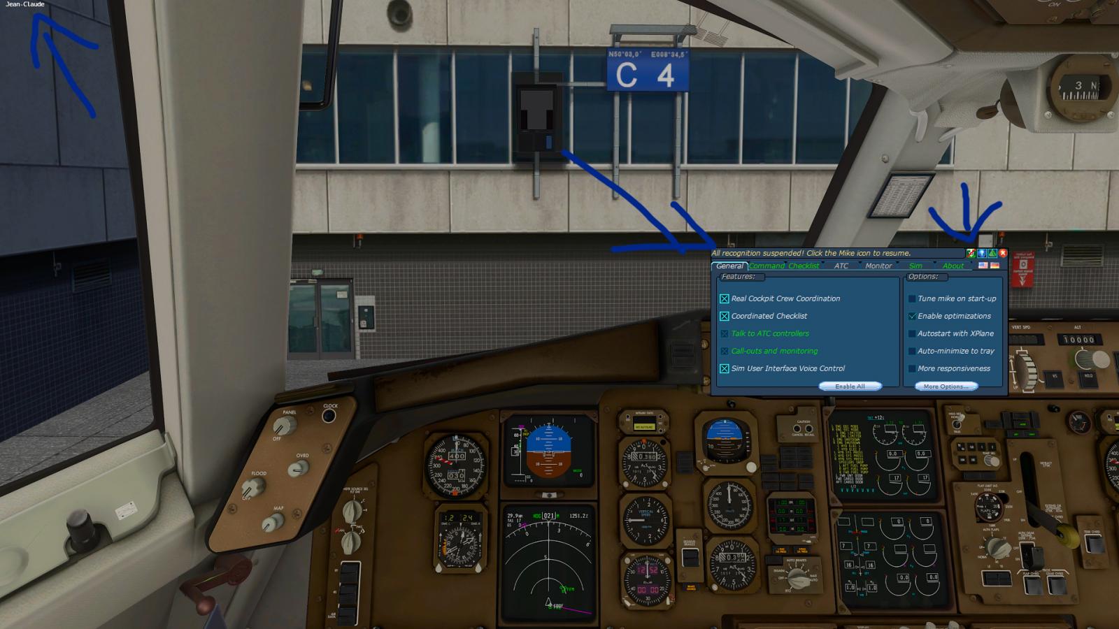 Multi Crew Experience now updated to use the new FF A320 interface ...
