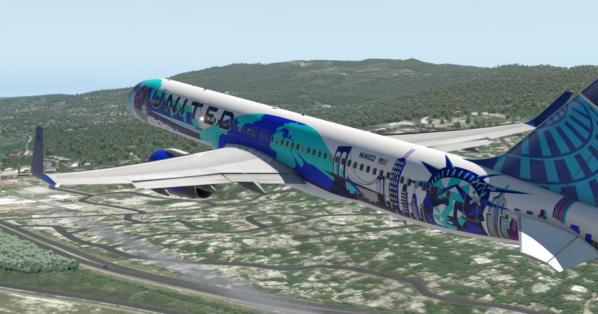 Flight Factor B757-200 In Special United (New York) Livery - Aircraft ...