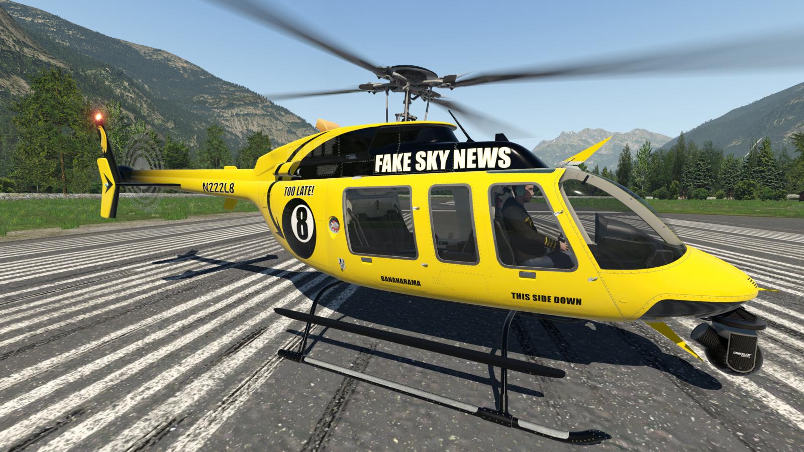 Bell 407 X Plane: Bell 407 X Plane 12 – GSET