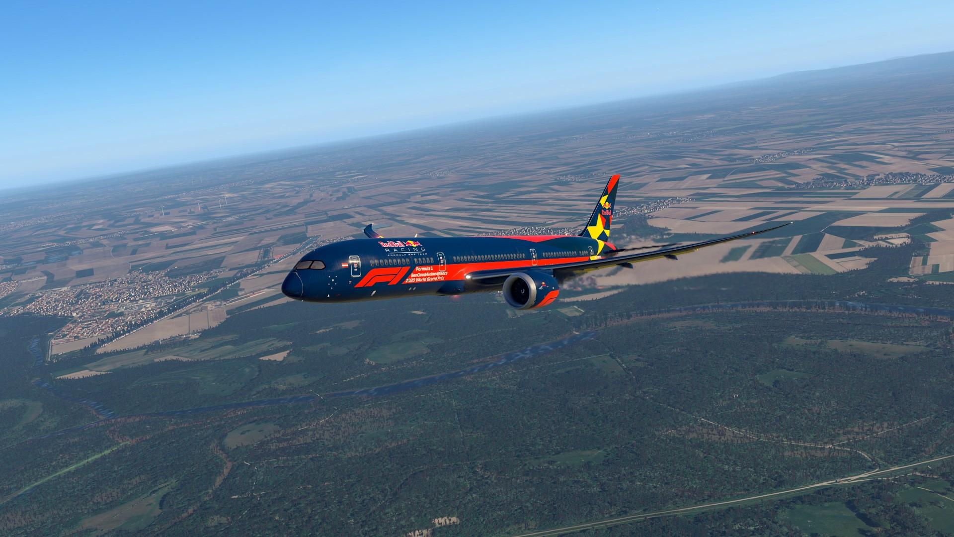 Magknight 787 1.4.0+/1.5.0+ Red Bull racing livery - (Legacy) 787-9 1.4 ...