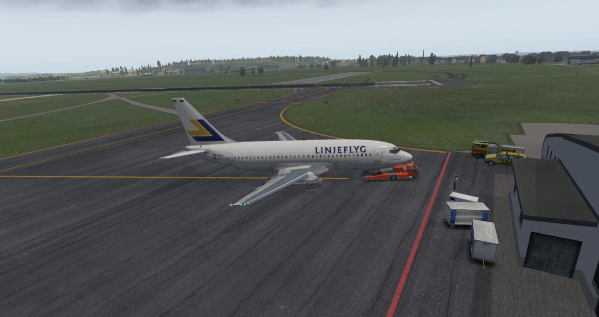 Linjeflyg SE-DNL(Fictional) for 732 TwinJet V3 Pro by FlyJSim ...