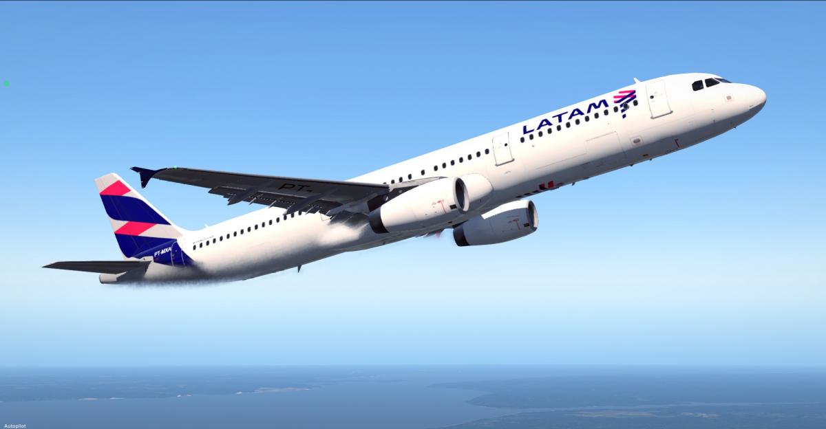 ToLiss A321 LATAM BRASIL IAE WINGTIP - Aircraft Skins - Liveries - X ...
