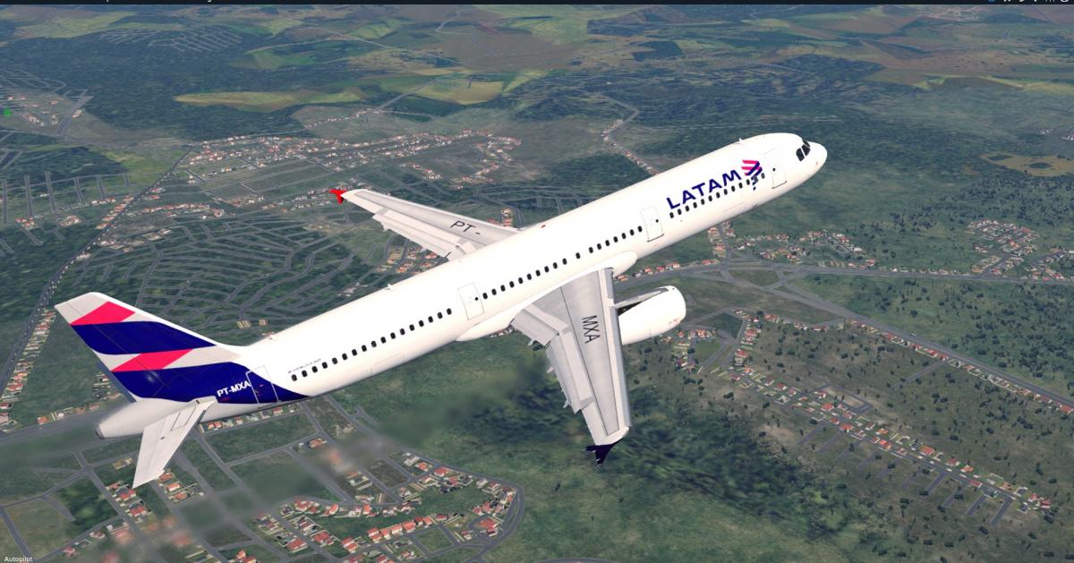 ToLiss A321 LATAM BRASIL IAE WINGTIP - Aircraft Skins - Liveries - X ...
