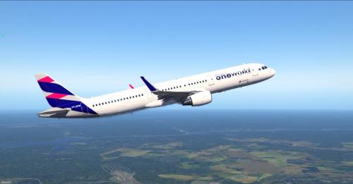 ToLiss A321 LATAM BRASIL ONEWORLD - Aircraft Skins - Liveries - X-Plane ...