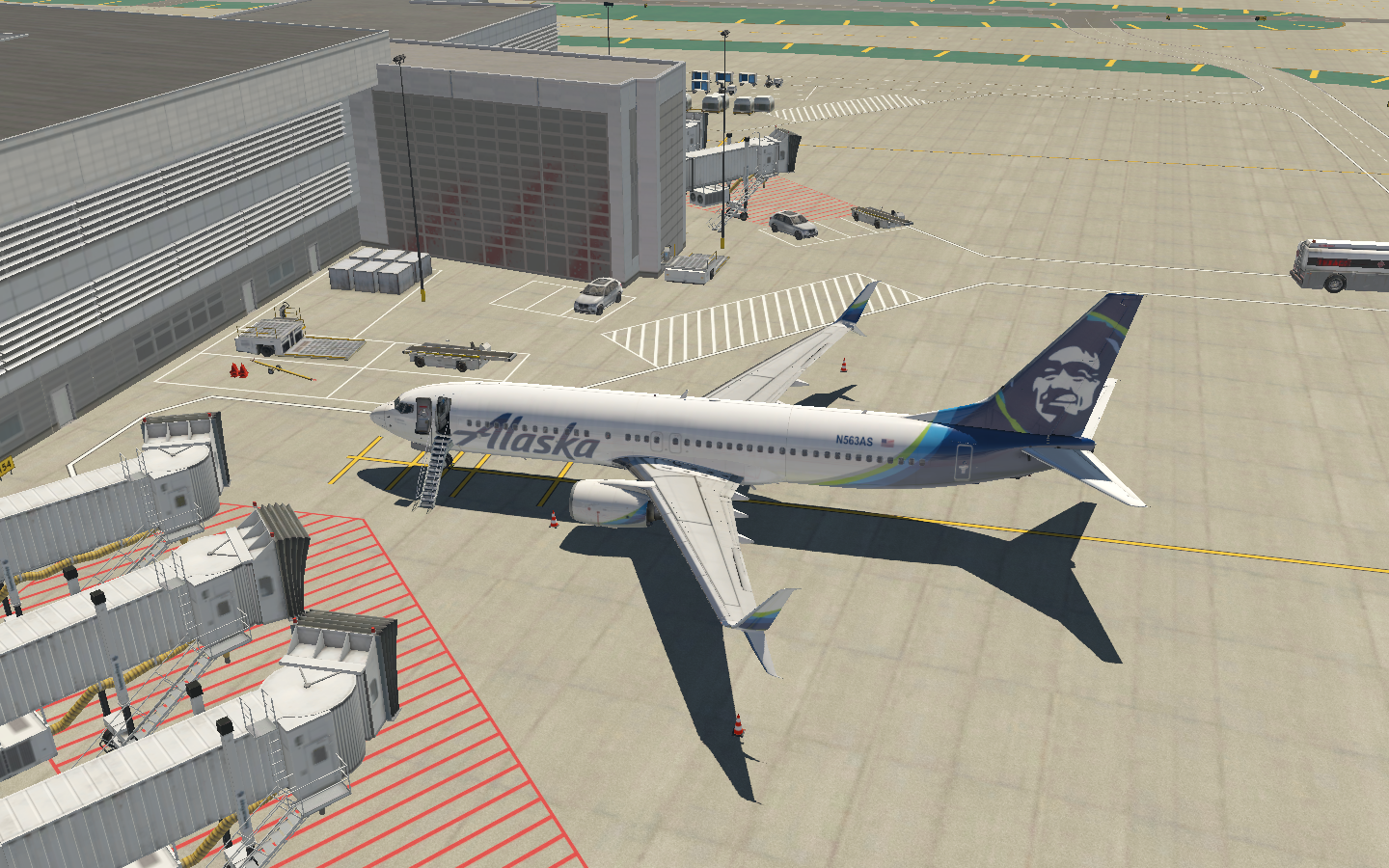 Alaska Airstairs for Zibo Mod - Textures - X-Plane.Org Forum