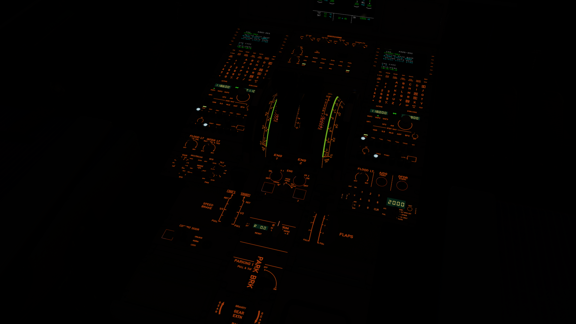 Toliss A321 Night Lighting Modification - Aircraft Skins - Liveries - X ...