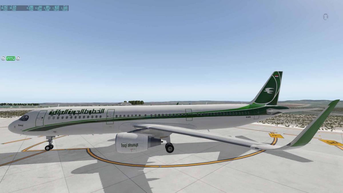 IRAQI AIRWAYS- Tollis a321 livery - Aircraft Skins - Liveries - X-Plane ...