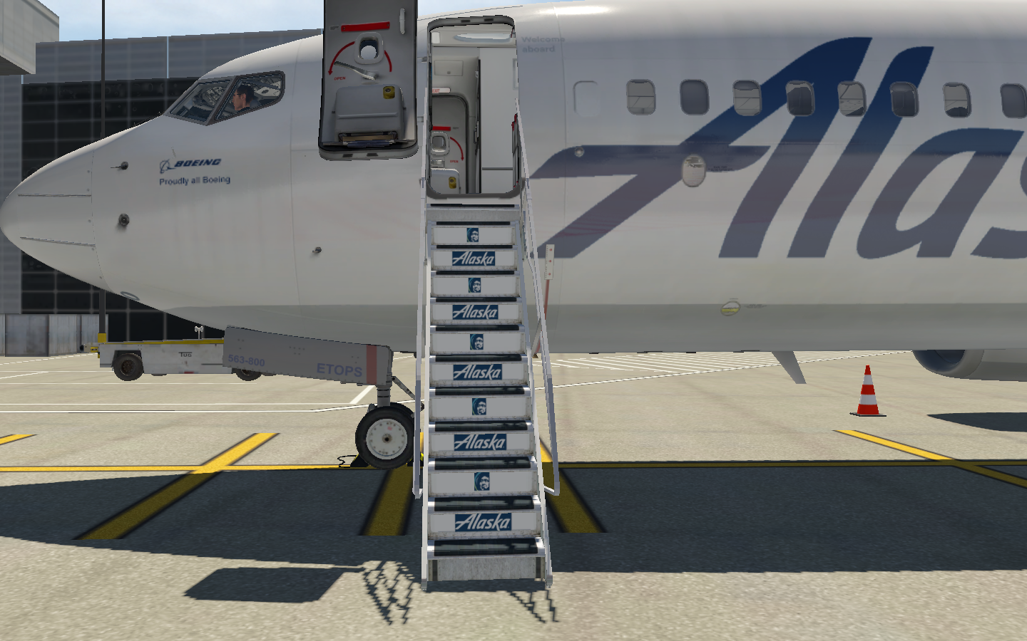 Alaska Airstairs for Zibo Mod - Textures - X-Plane.Org Forum