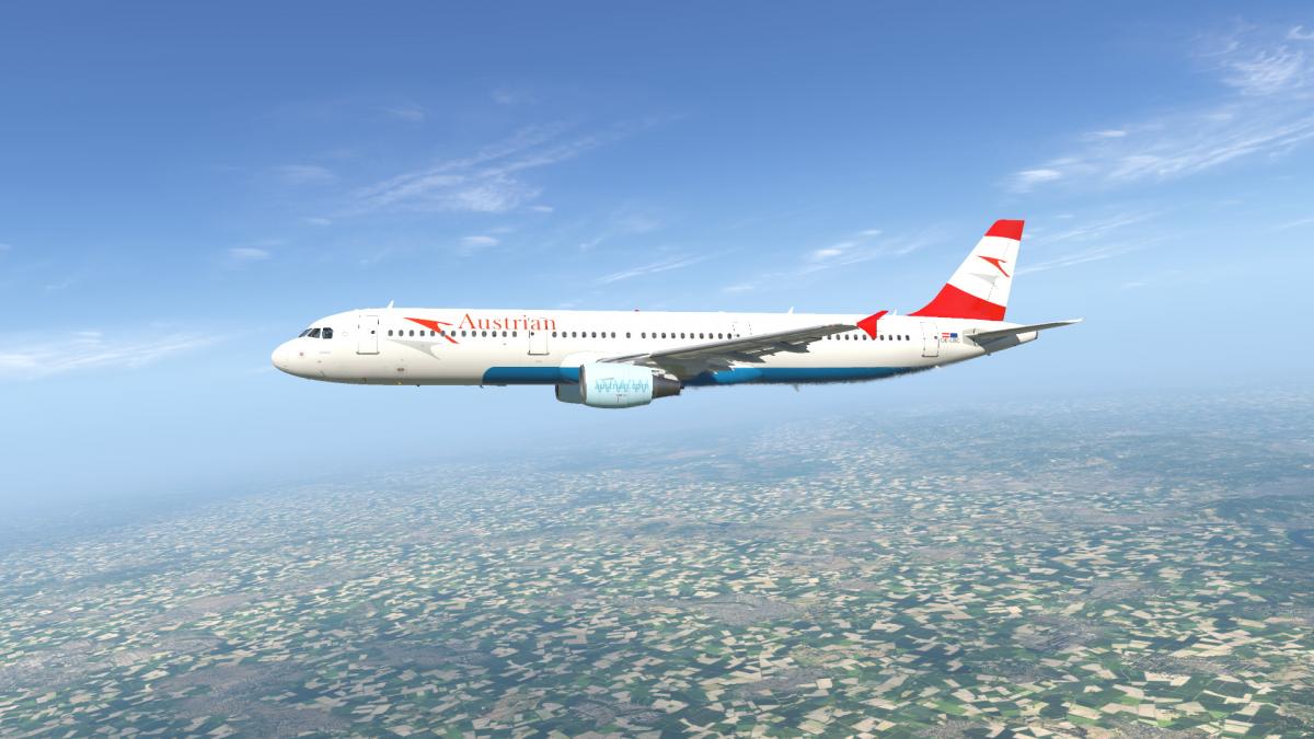 ToLiss A321 BLUE "belly" Austrian Livery [OE-LBC] - Aircraft Skins ...