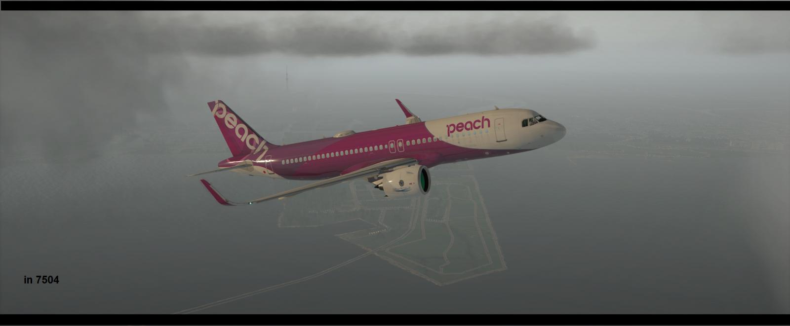 A320 neo Peach Aviation Tokyo-Osaka 1 - ScreenShots And videos - X ...