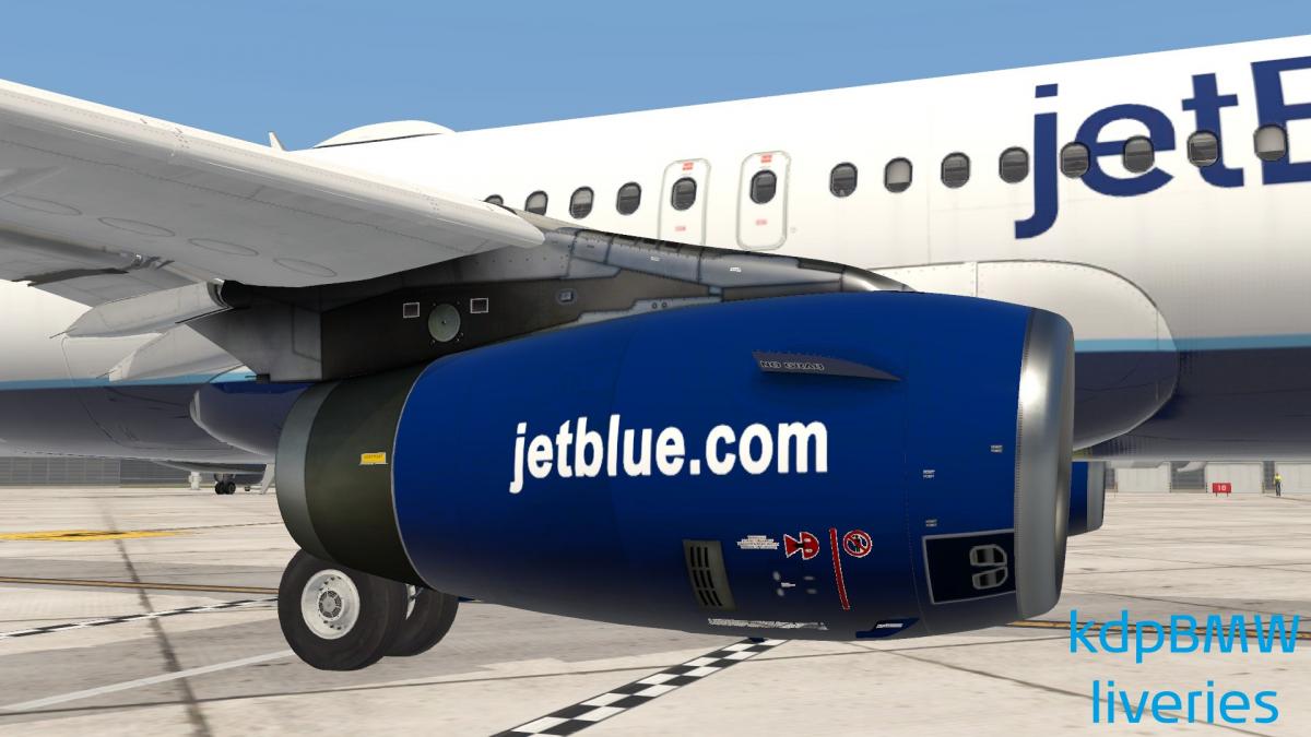 FlightFactor A320 jetBlue IAE + Sharklets - Aircraft Skins - Liveries ...