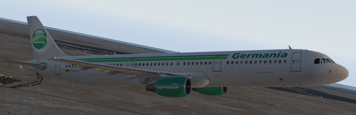[CFM] Toliss A321 Germania - D-ASTV - Aircraft Skins - Liveries - X ...