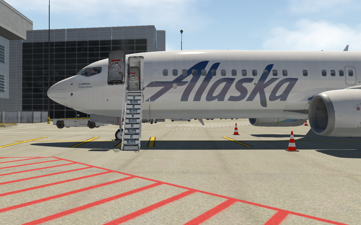 Alaska Airstairs for Zibo Mod - Textures - X-Plane.Org Forum
