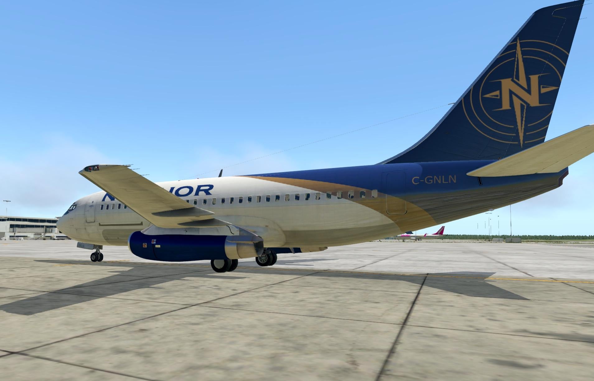 FJS 737-200 V3 Nolinor livery - 732 TwinJet Paints - X-Plane.Org Forum
