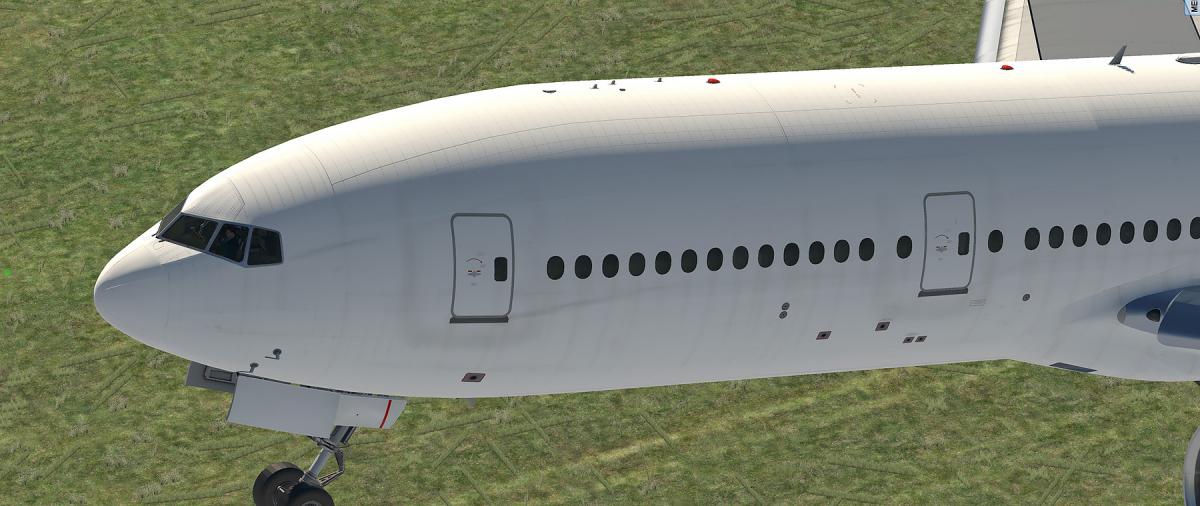 Flight Factor 777-200 LR white & Paintkit (non official) - Aircraft ...