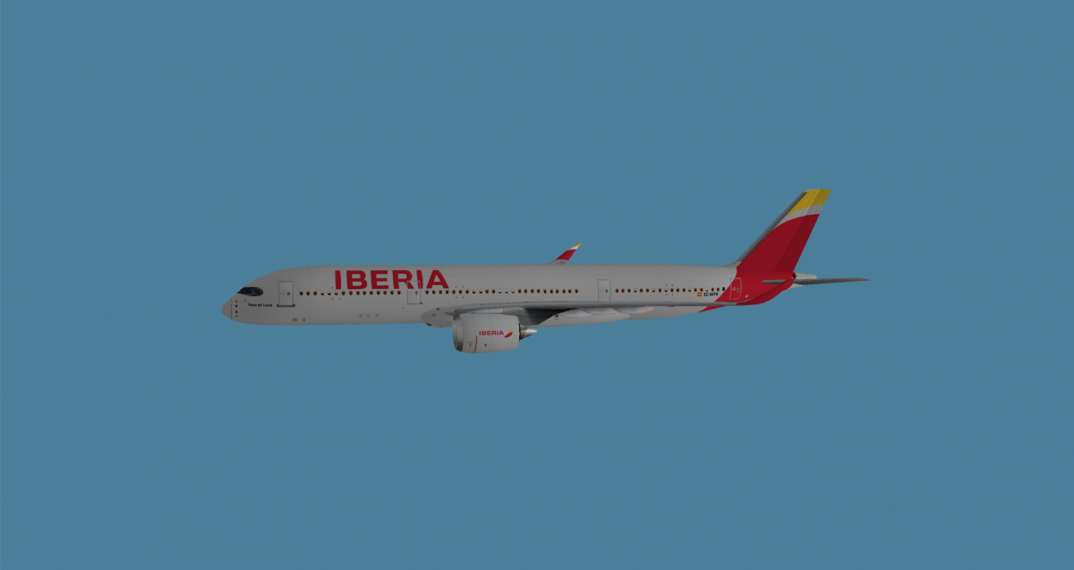 Traffic Global A359 Iberia - Aircraft Skins - Liveries - X-Plane.Org Forum