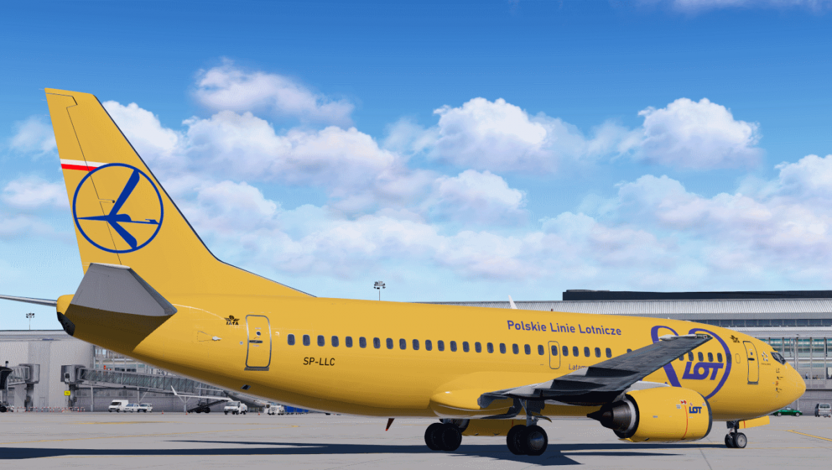 LOT Polish Airlines SP-LLC - Boeing 737-300 Classic IXEG - Aircraft ...