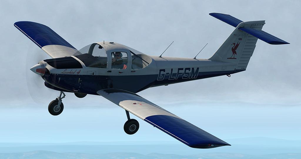 Piper PA-38 Tomahawk – G-LFSM (JustFlight-PA38 v1.2 X-Plane 11 ...