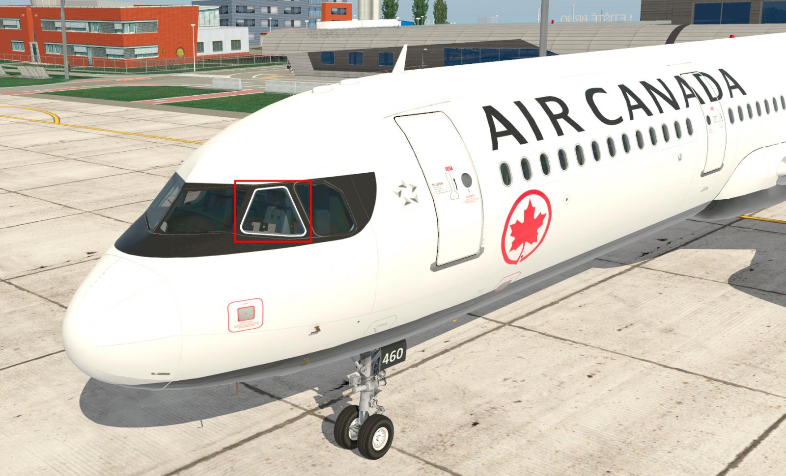ToLiss A321 - Erix's windshield paintkit - Aircraft Skins - Liveries ...
