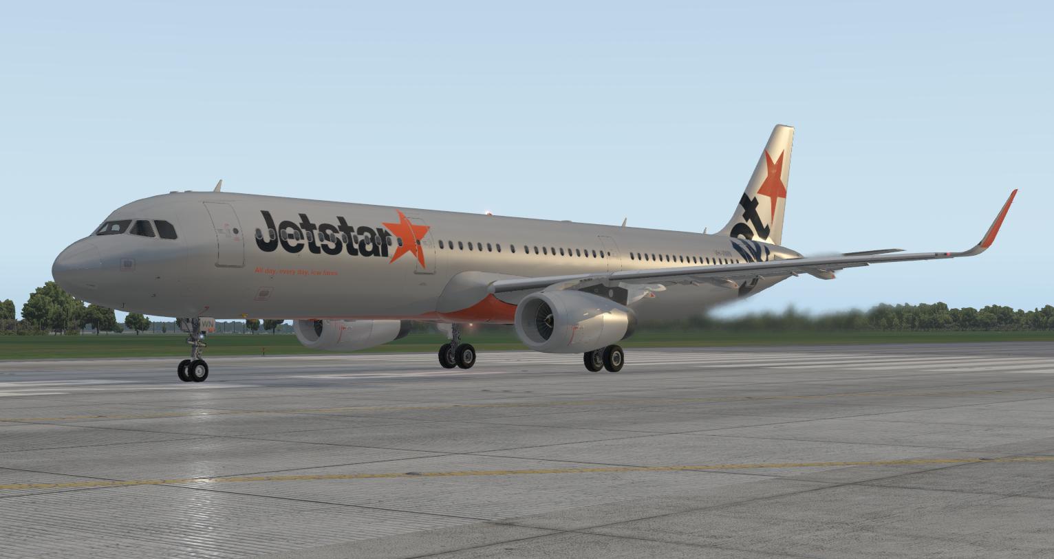Jetstar Australia ToLiss A321 - VH-VWN - Aircraft Skins - Liveries - X ...