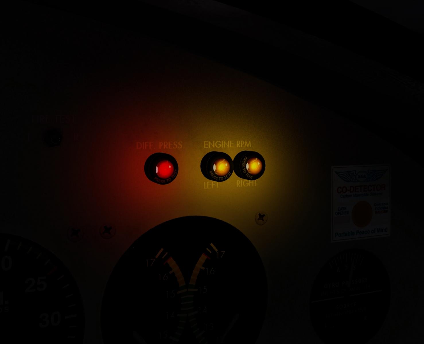 Aerostar 601P new cockpit lights test - Avia71 - X-Plane.Org Forum