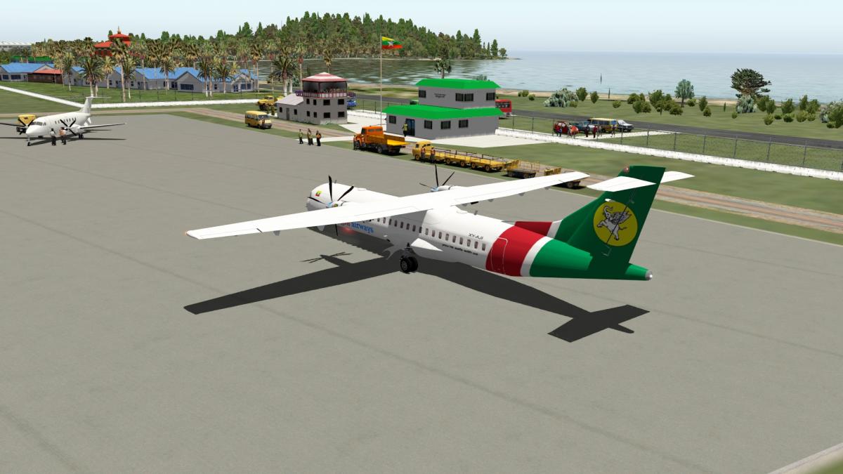 Coco Island Airport. Myanmar. - Scenery Packages - X-Plane.Org Forum