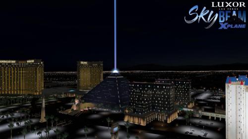 Las Vegas - Luxor Sky Beam - Scenery Packages - X-Plane.Org Forum