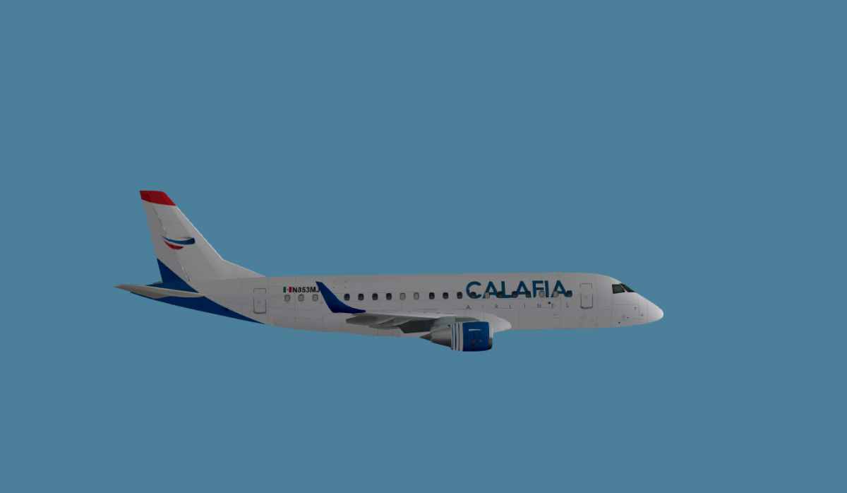 Traffic Global E95 Calafia Airline 1.0.0 - Aircraft Skins - Liveries ...