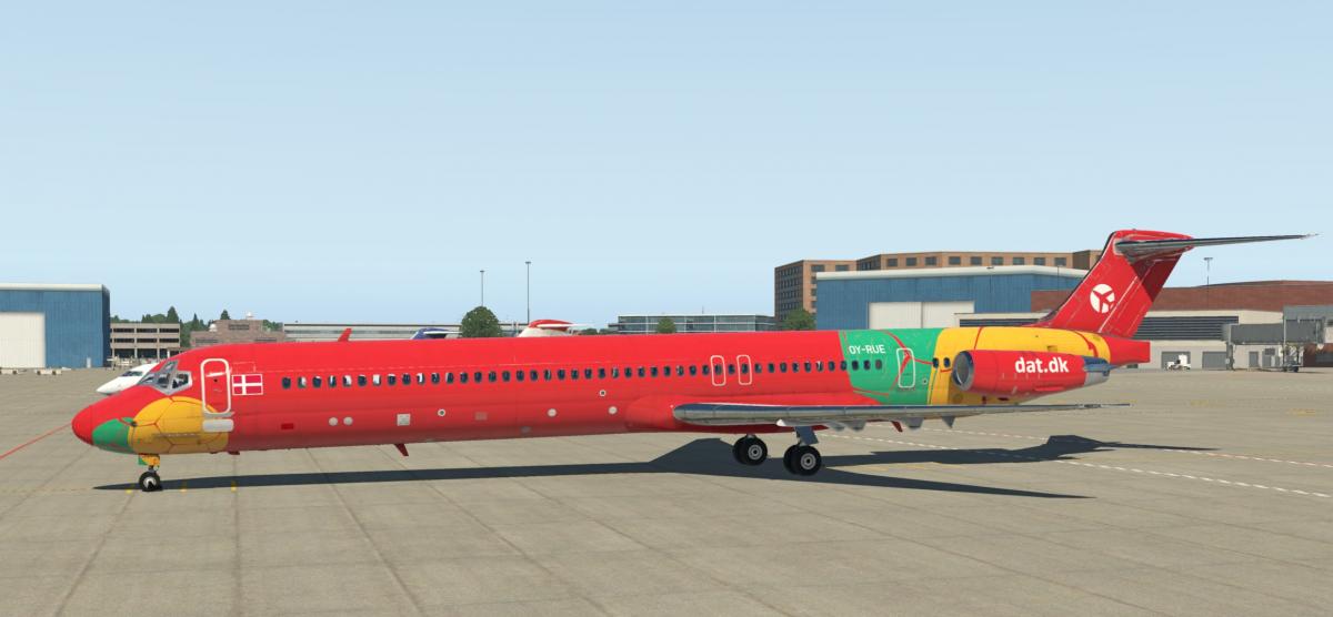 Rotate MD-80 DAT FIFA World Cup OY-RUE - Aircraft Skins - Liveries - X ...