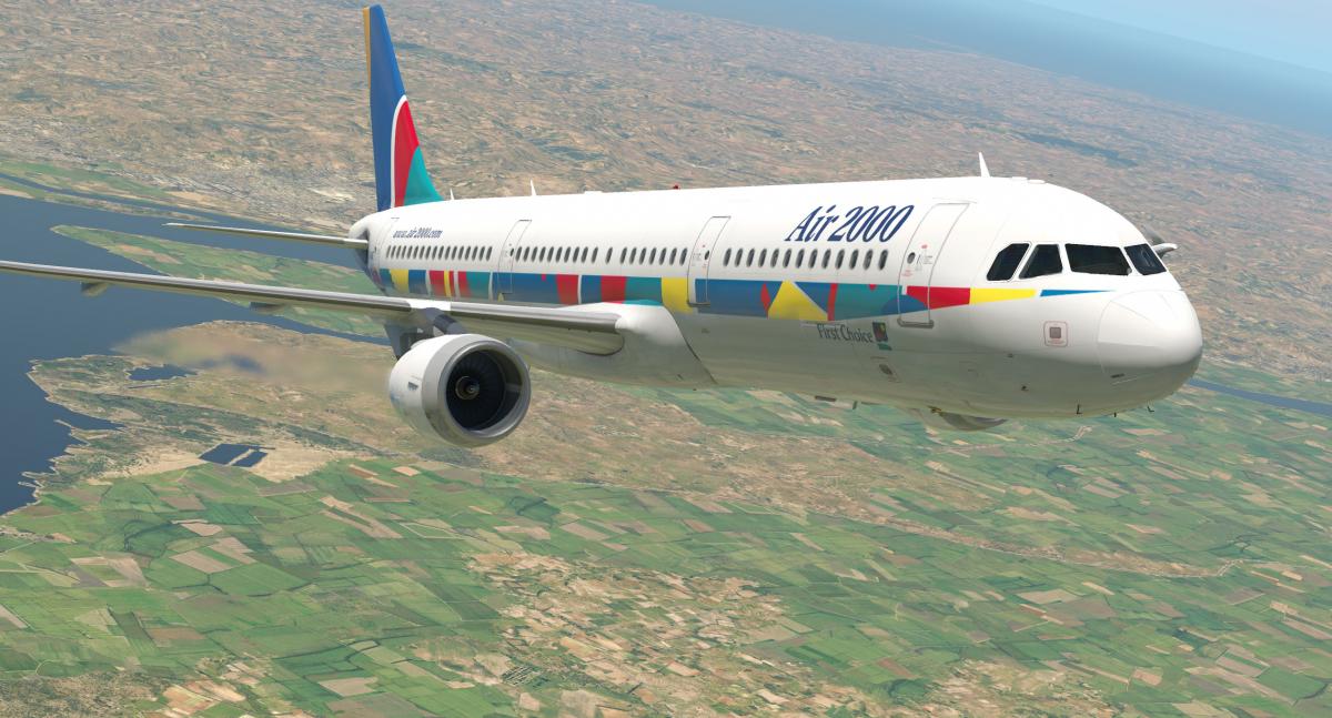 Toliss A321 in Air 2000 Livery - Aircraft Skins - Liveries - X-Plane ...