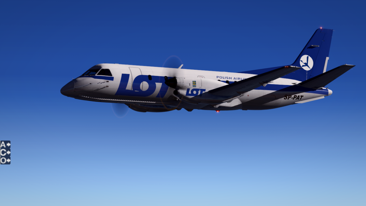 LOT repaint v1.0 for Carenado Saab SF-340 - Carenado Paints - X-Plane ...