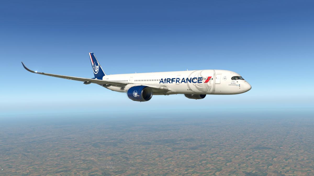 FF A350-900 | Air France Fictive (lstcrw) - Aircraft Skins - Liveries ...