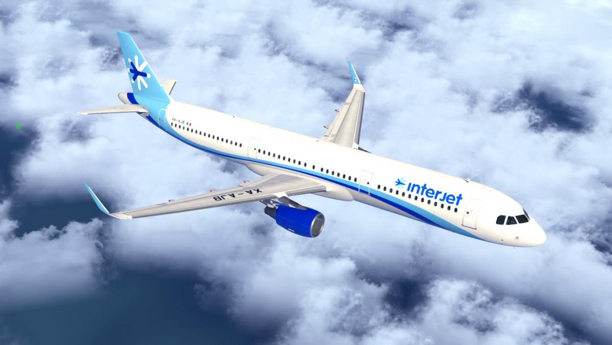 TOLISS A321 Interjet Pack - Aircraft Skins - Liveries - X-Plane.Org Forum