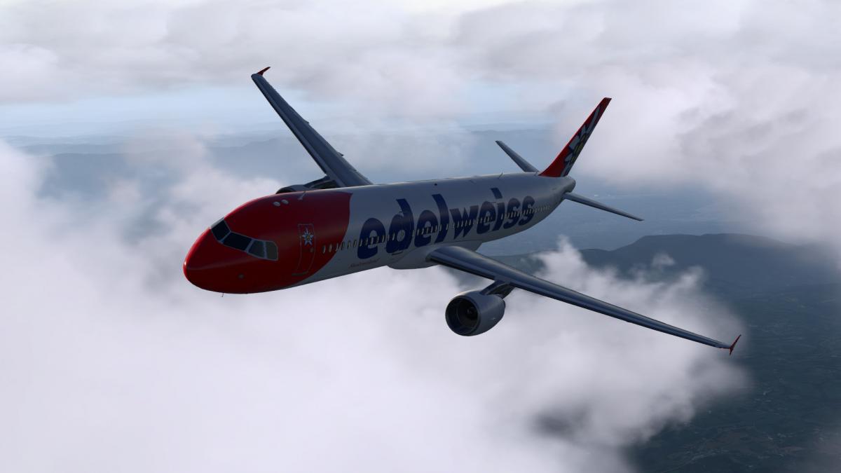 Toliss A321 Edelweiss livery *ficcional* - Aircraft Skins - Liveries ...